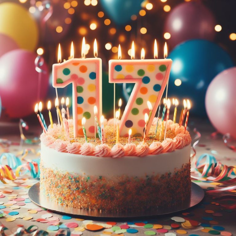 Happy 17th Birthday Card - Calendar20.com
