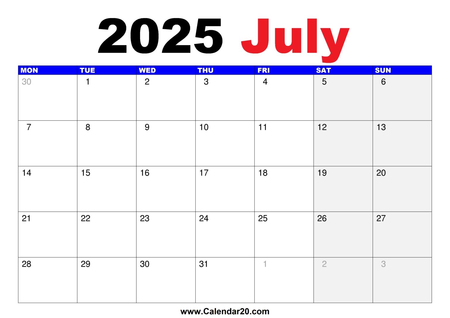 Calendar20.com - Calendars, Wallpapers, Headers